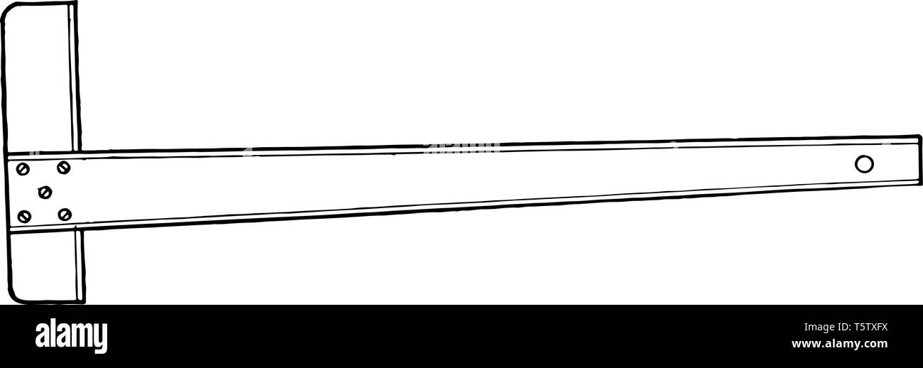 English T to square is the narrowing of the bottom blade that makes the ...
