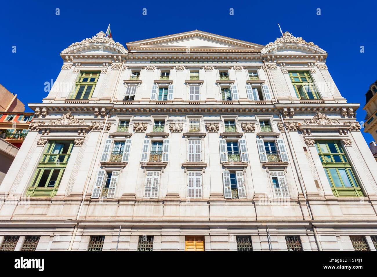 The Opera de Nice is the principal opera theatre in Nice, France Stock ...
