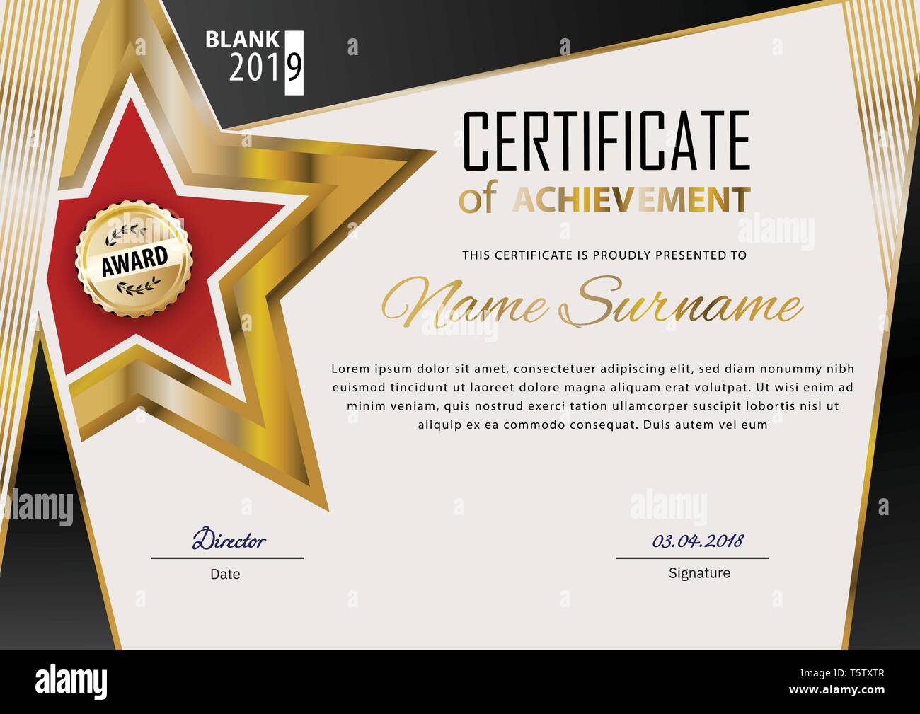 Official Certificate Template Official White Certificate Of