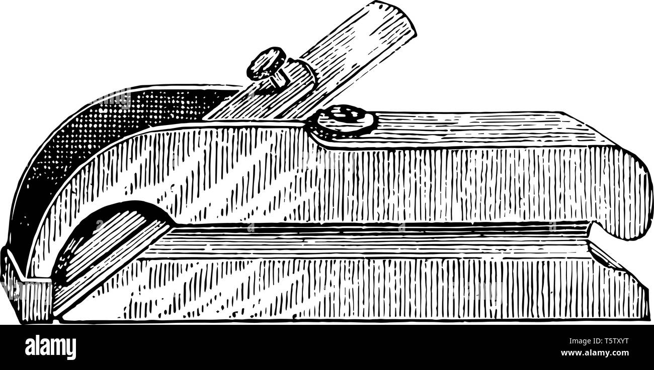 Rabbet plane Stock Vector Images - Alamy