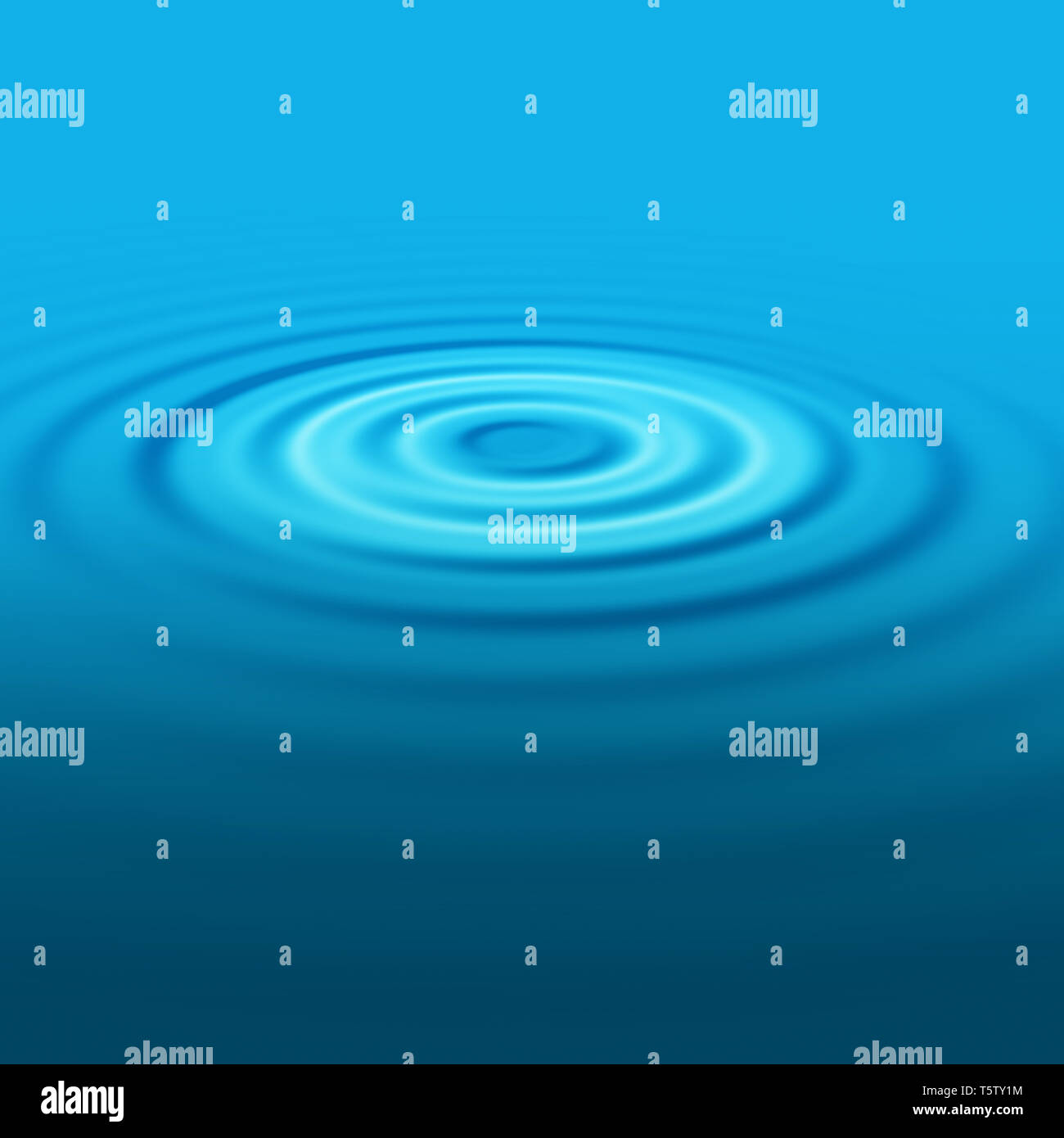 splash effect on water surface Stock Photo - Alamy