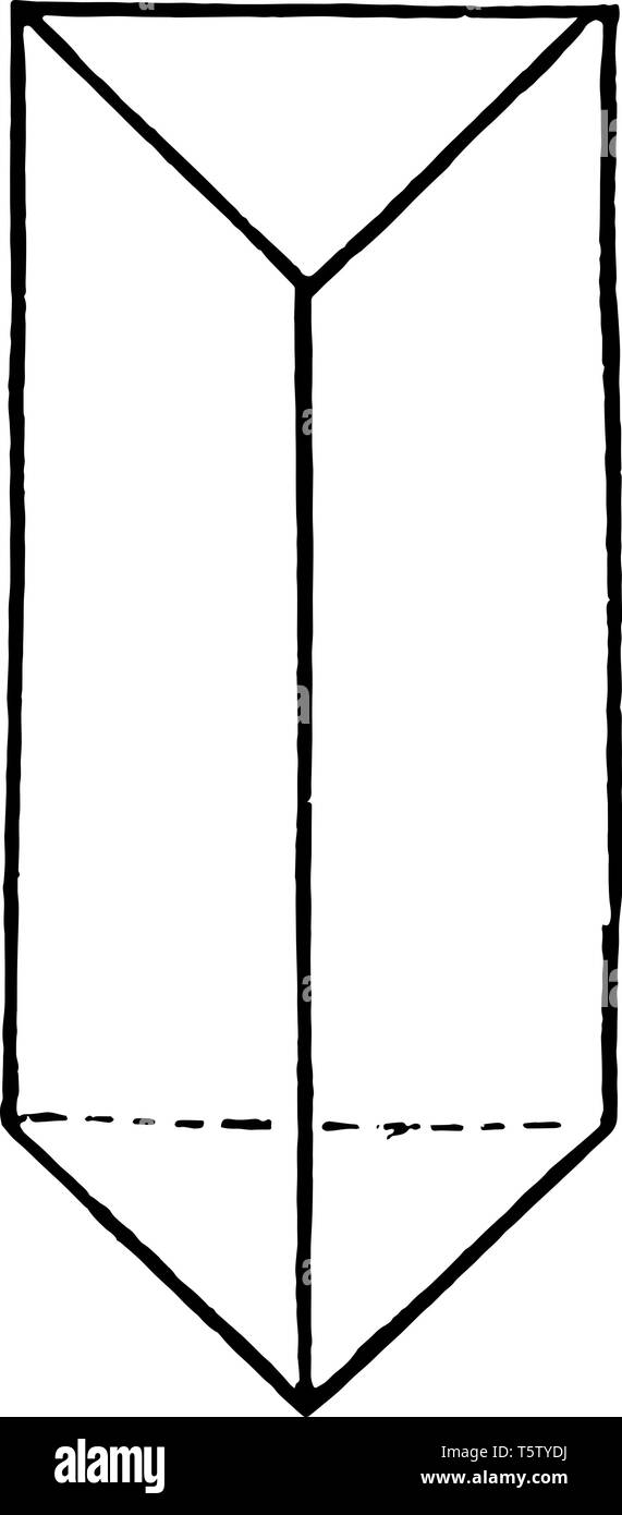 A Triangular Prism Is A Three sided Prism Is A Polyhedron Made Of A 