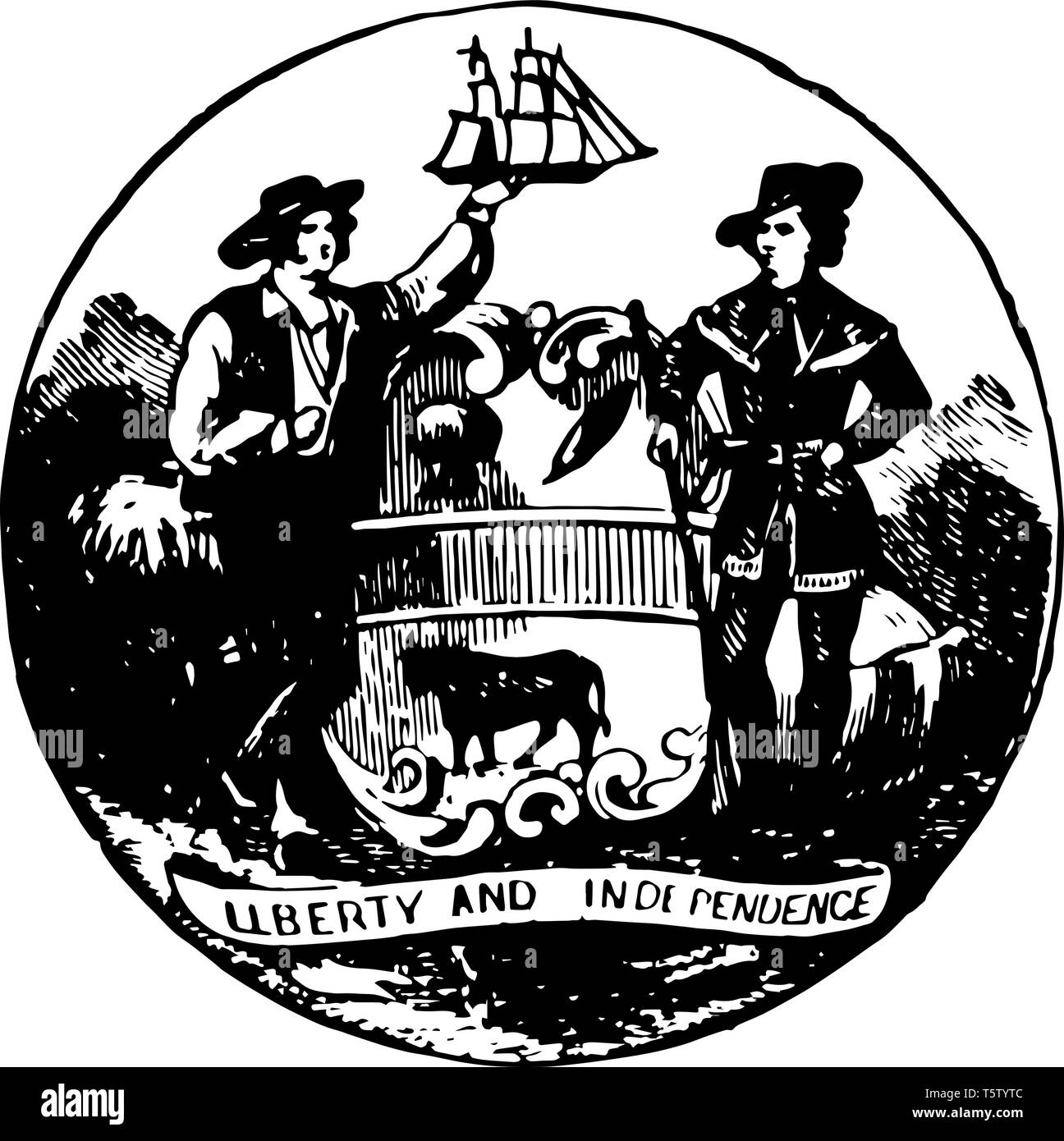 Delaware Colony Seal