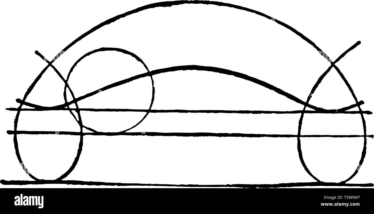 This attractive image shows a curve that is generated by a point on the ...