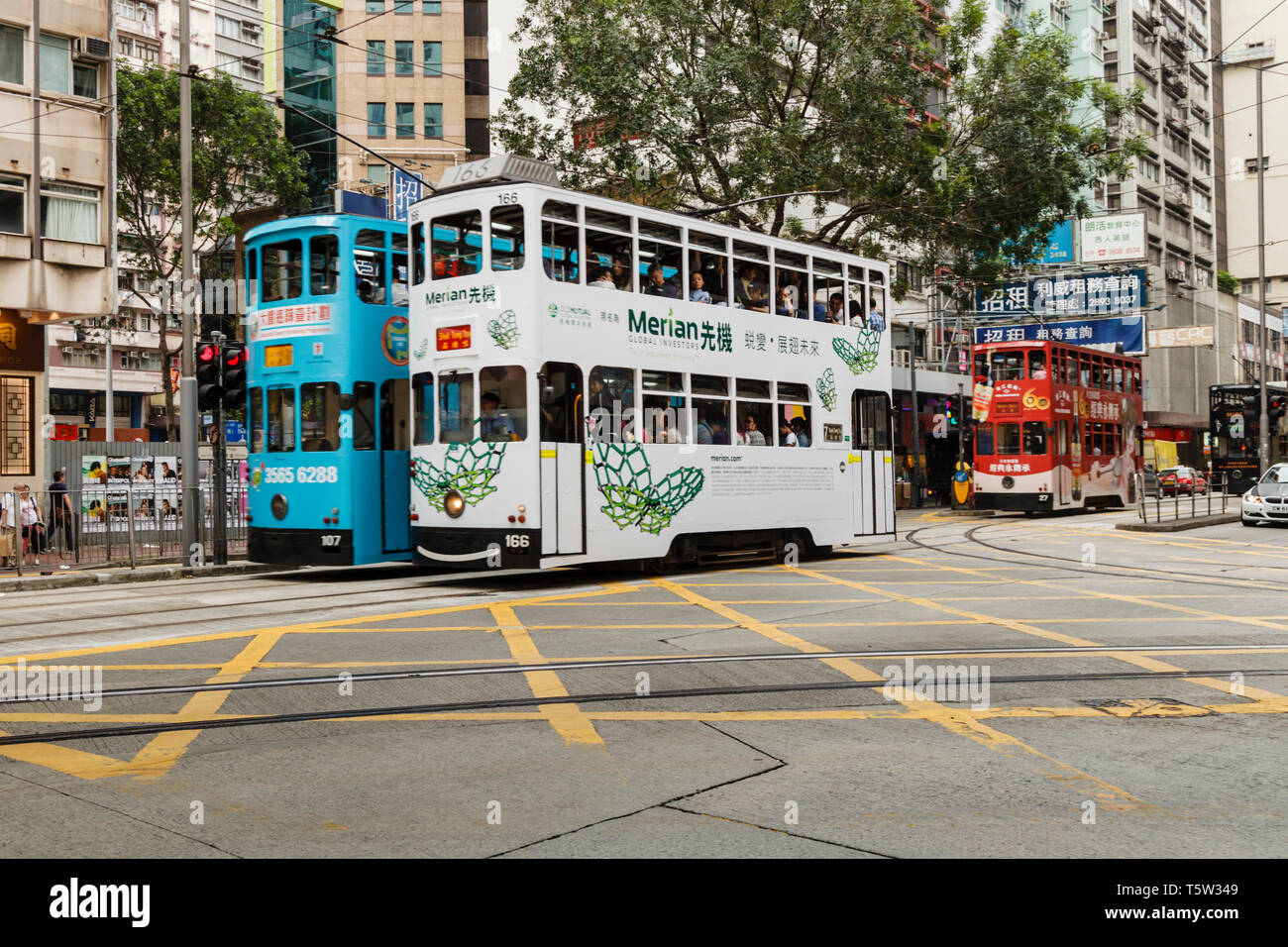Chinese trams hi-res stock photography and images - Alamy