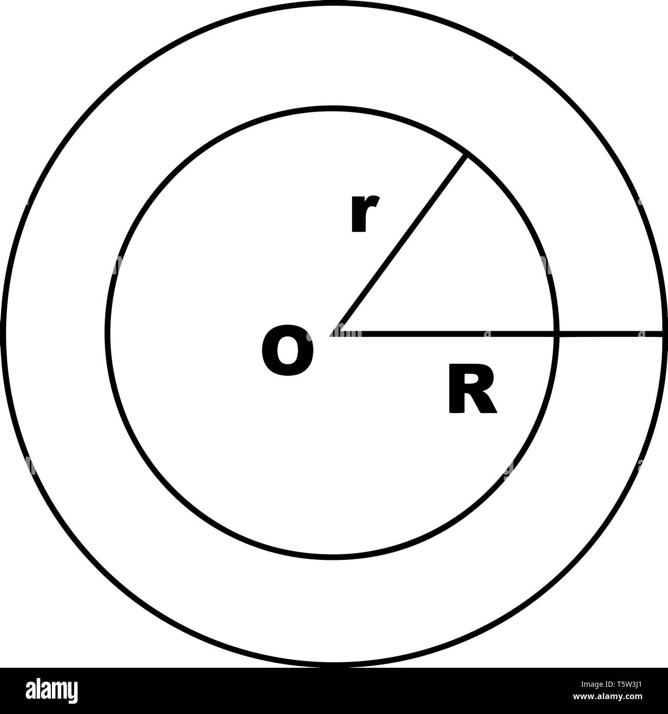 Concentric Circles Drawing High Resolution Stock Photography and Images ...