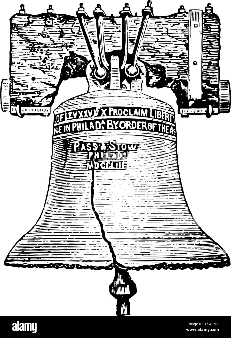 Liberty Bell, Philadelphia, Pennsylvania is an iconic symbol of ...