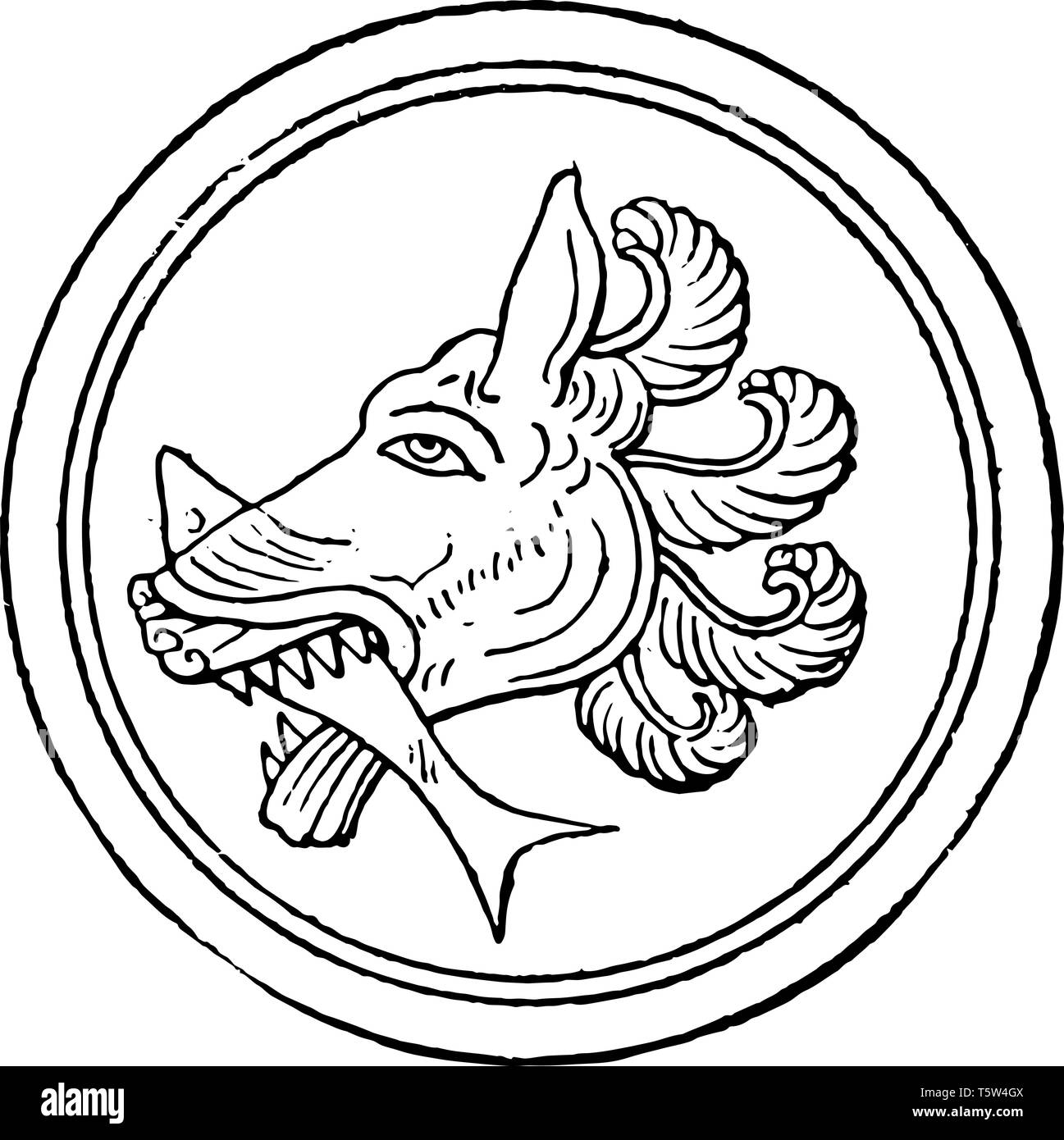 This image shows the coin with the symbol of Episema. This symbol is ...