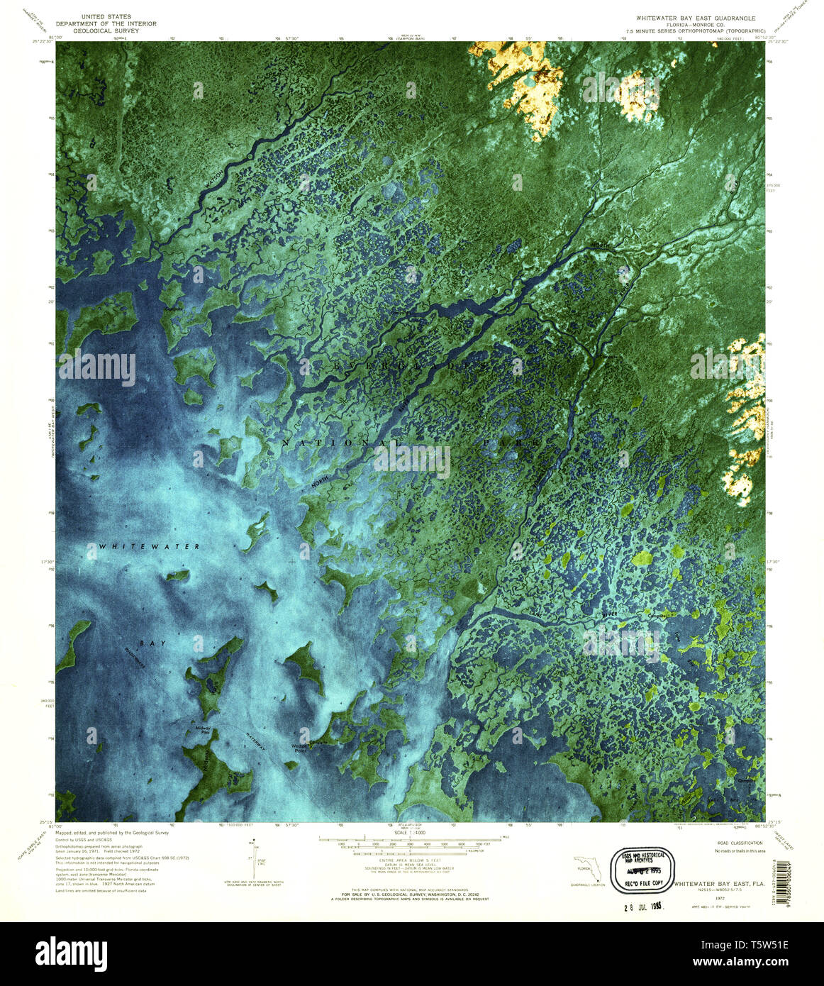 Map of whitewater hi-res stock photography and images - Alamy