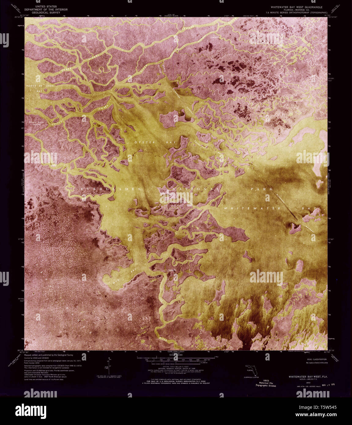 Map of whitewater hi-res stock photography and images - Alamy