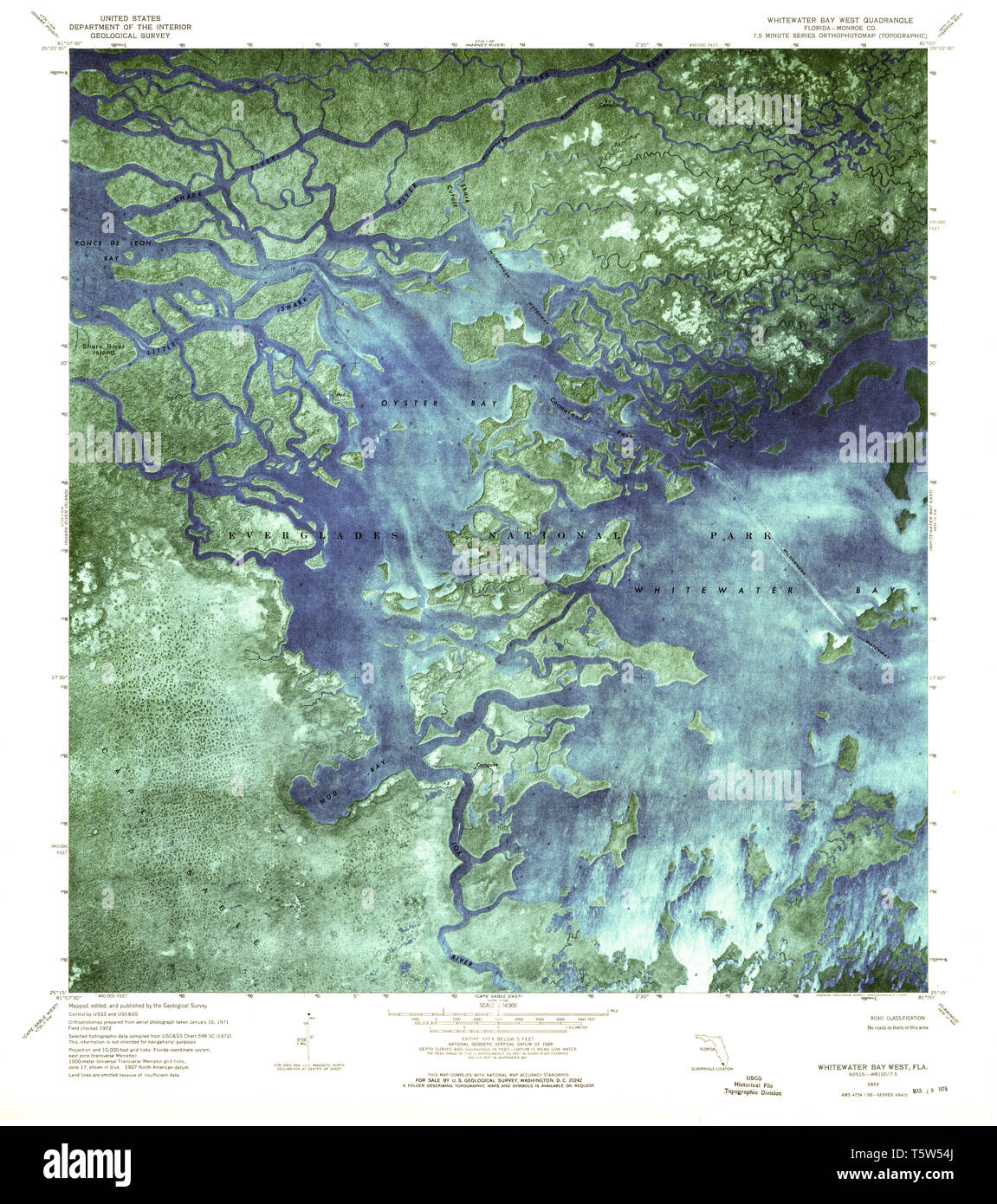 Map of whitewater hi-res stock photography and images - Alamy