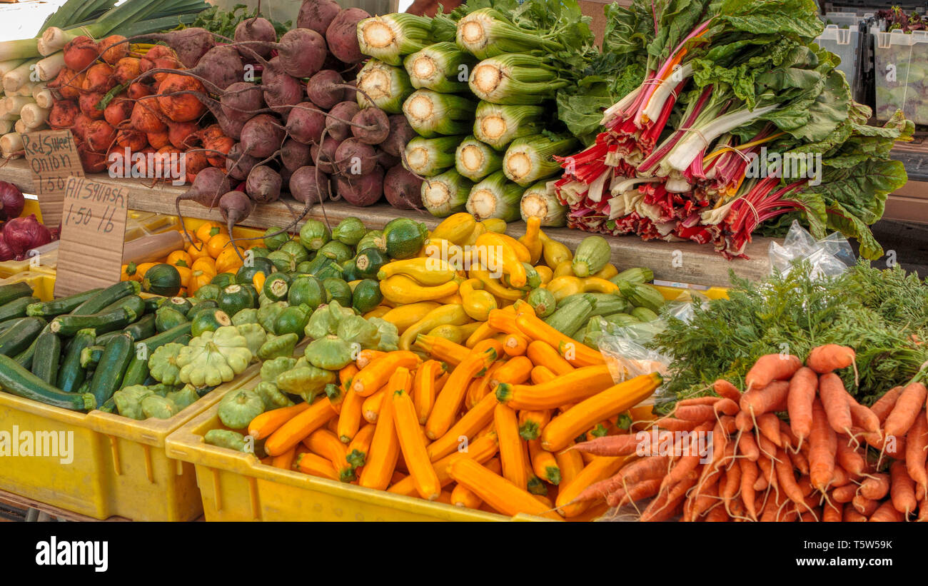 Vegetables at market Stock Photo - Alamy