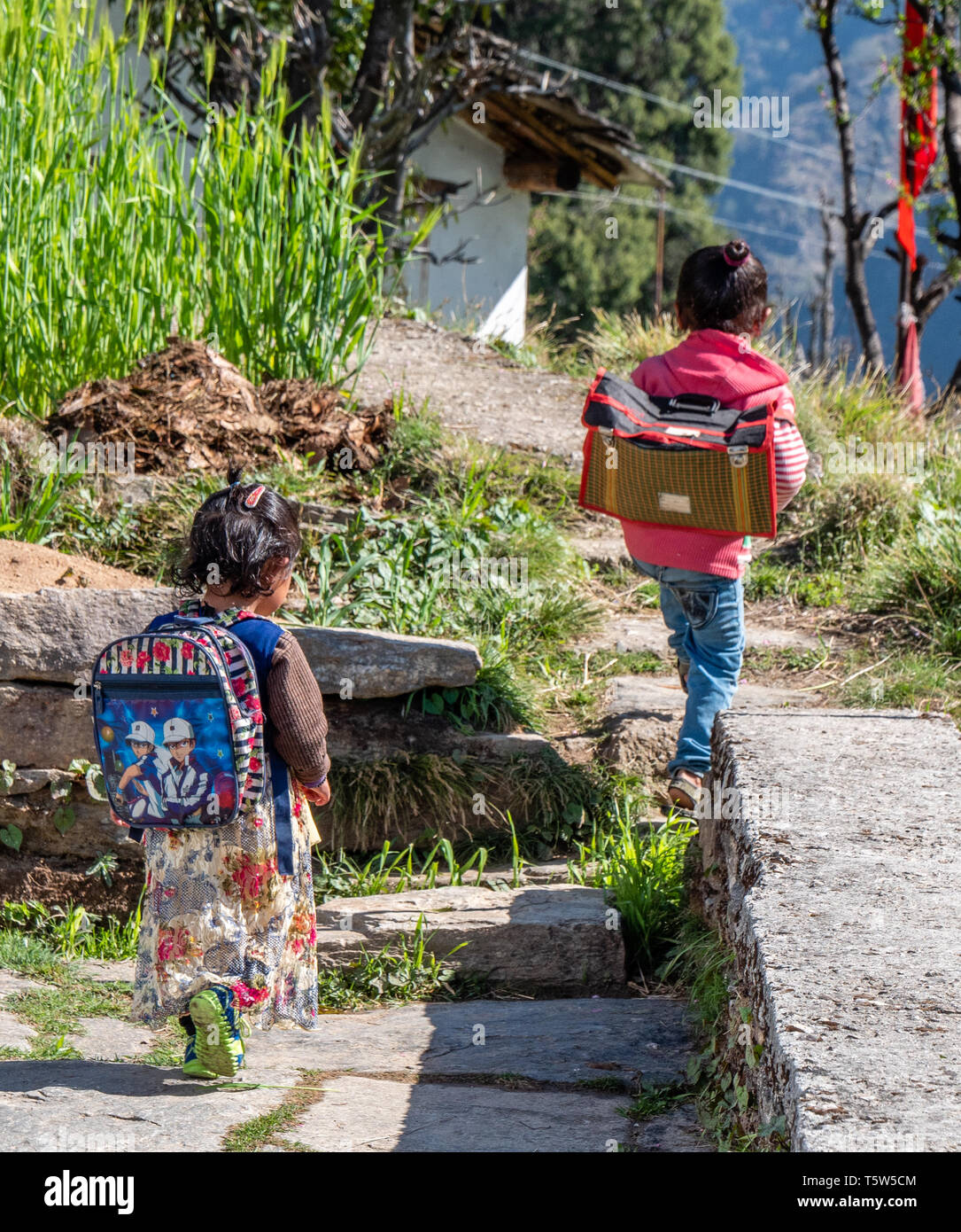 Indian village school hi-res stock photography and images - Alamy