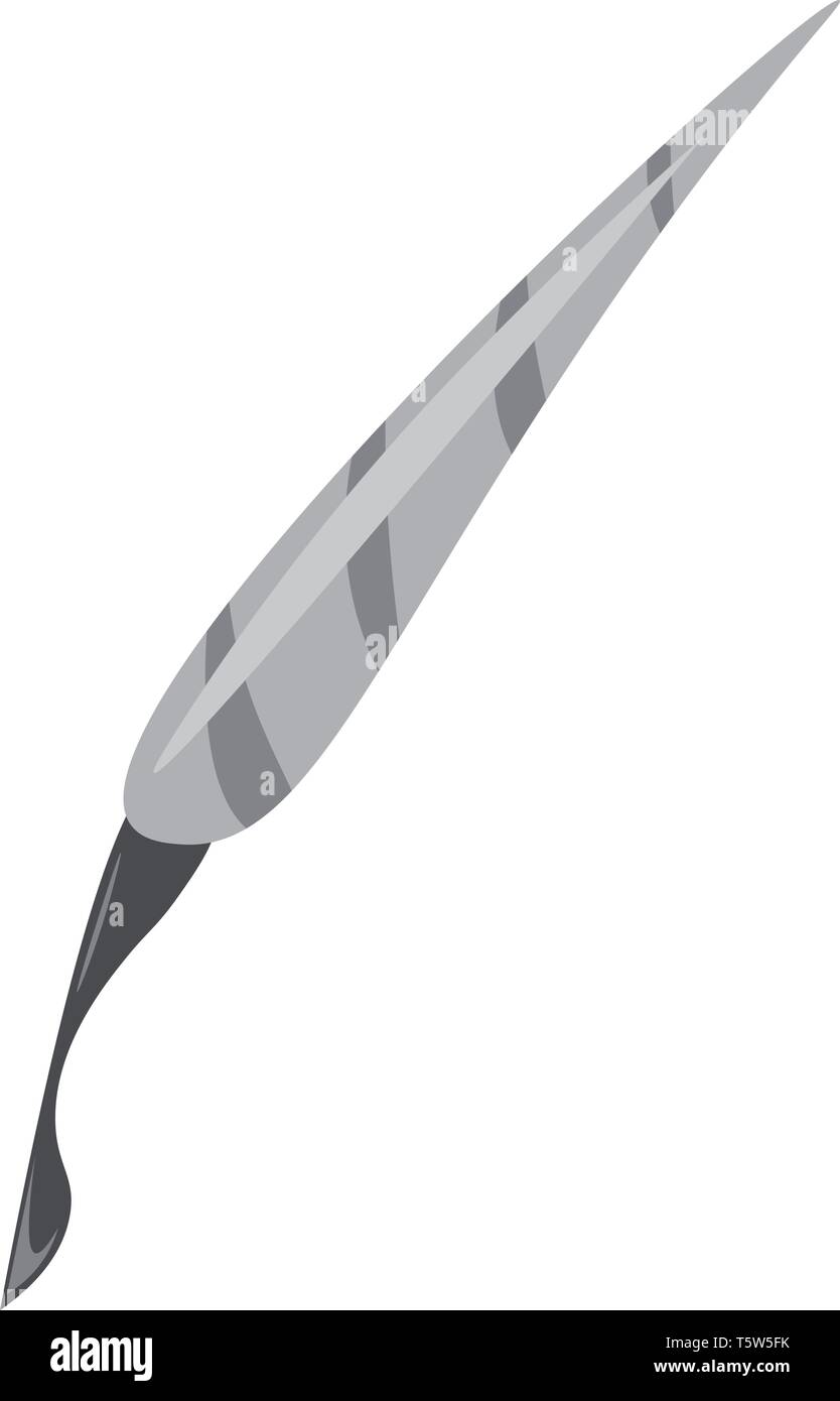 Vintage ink pen vector or color illustration Stock Vector Image & Art ...