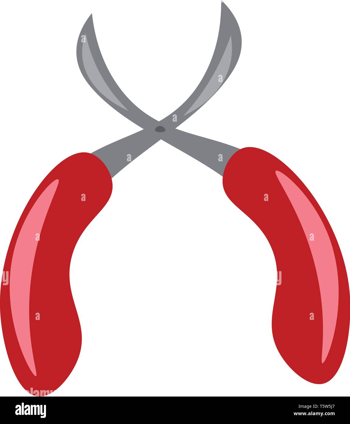 A red plier tool vector or color illustration Stock Vector Image & Art ...