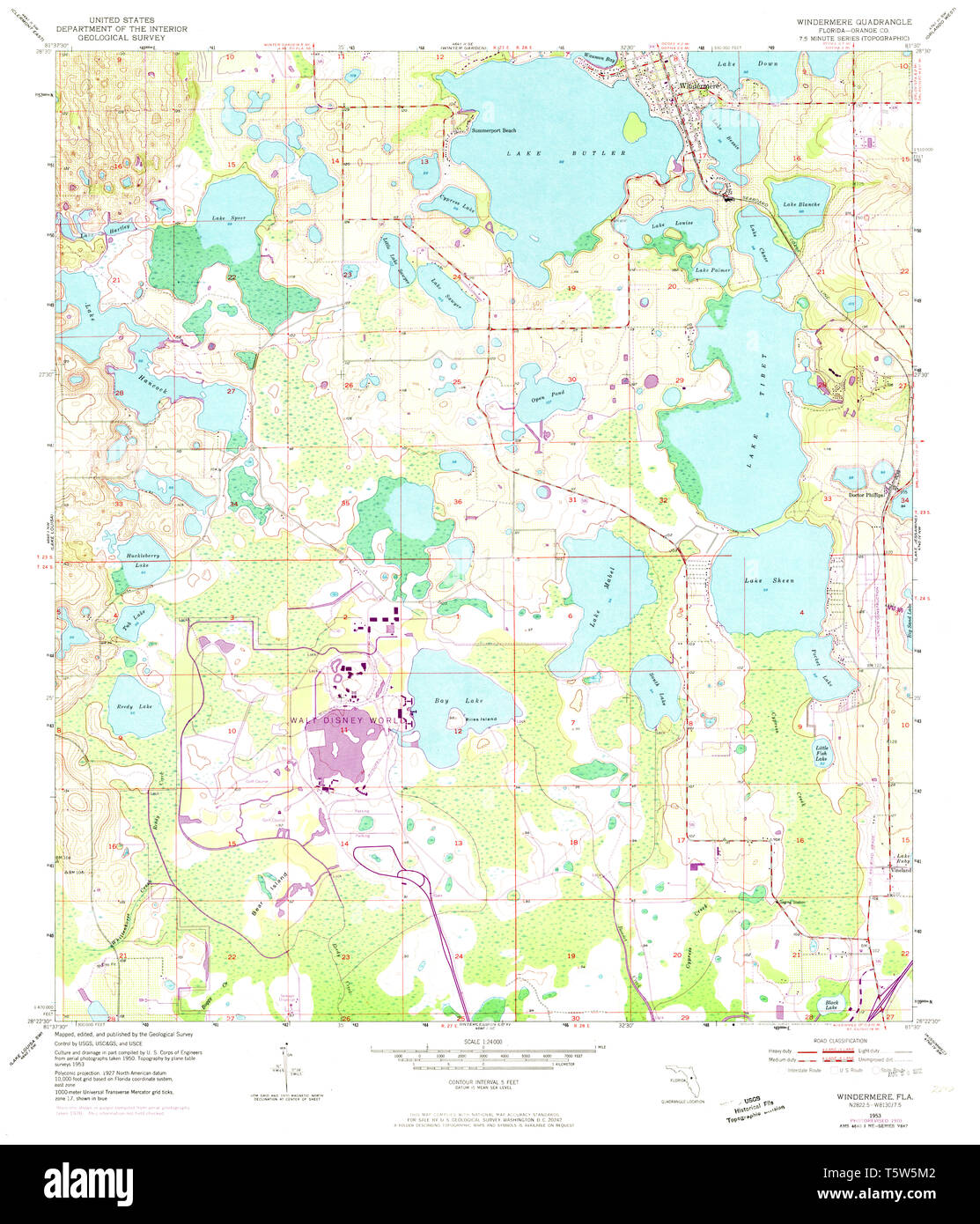 Maps of windermere hi-res stock photography and images - Alamy