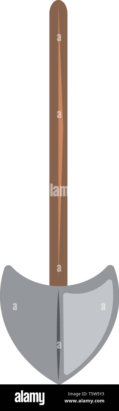 Hand shovel ground Stock Vector Images - Alamy