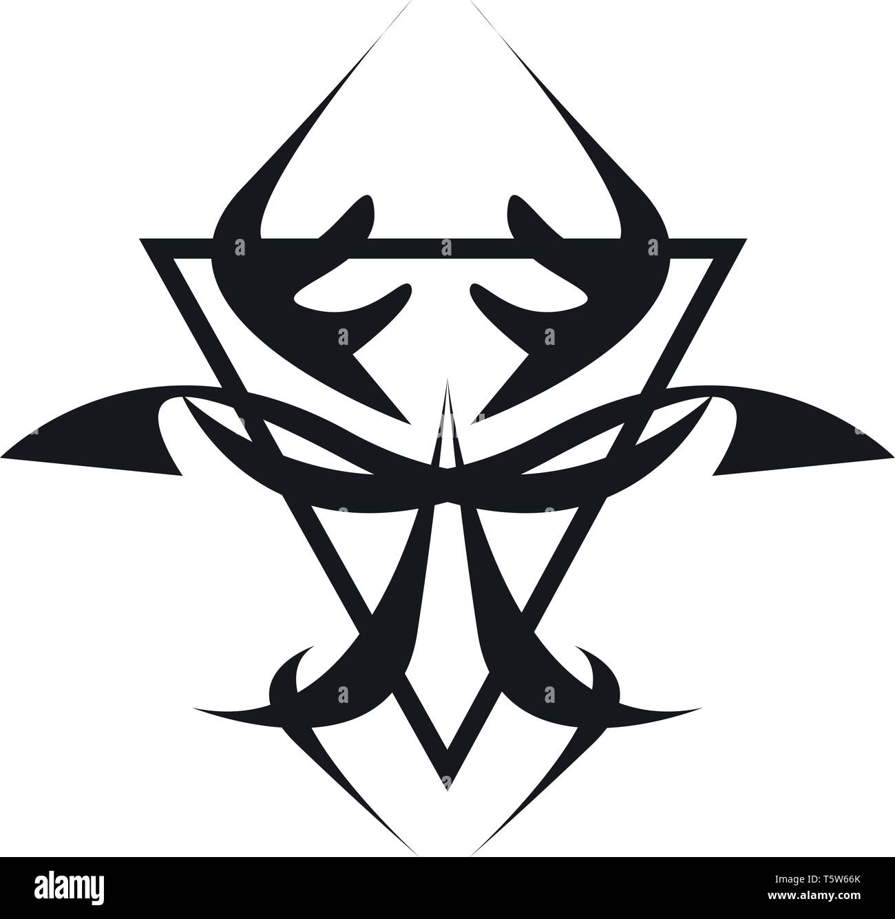 A tattoo design vector or color illustration Stock Vector Image & Art ...