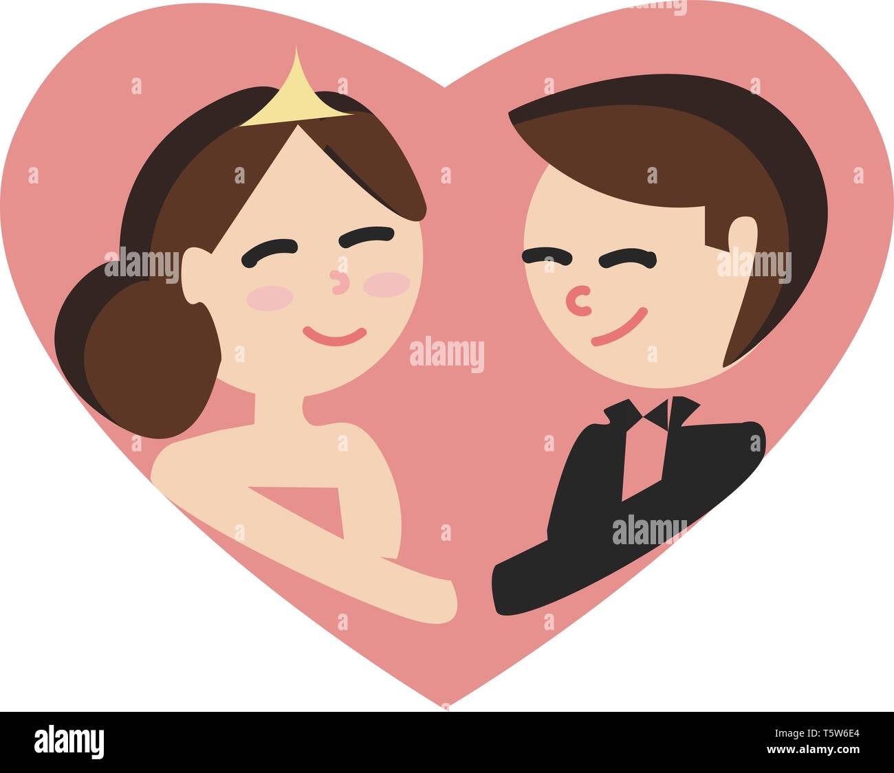 Bride groom ceremony dance Stock Vector Images - Alamy