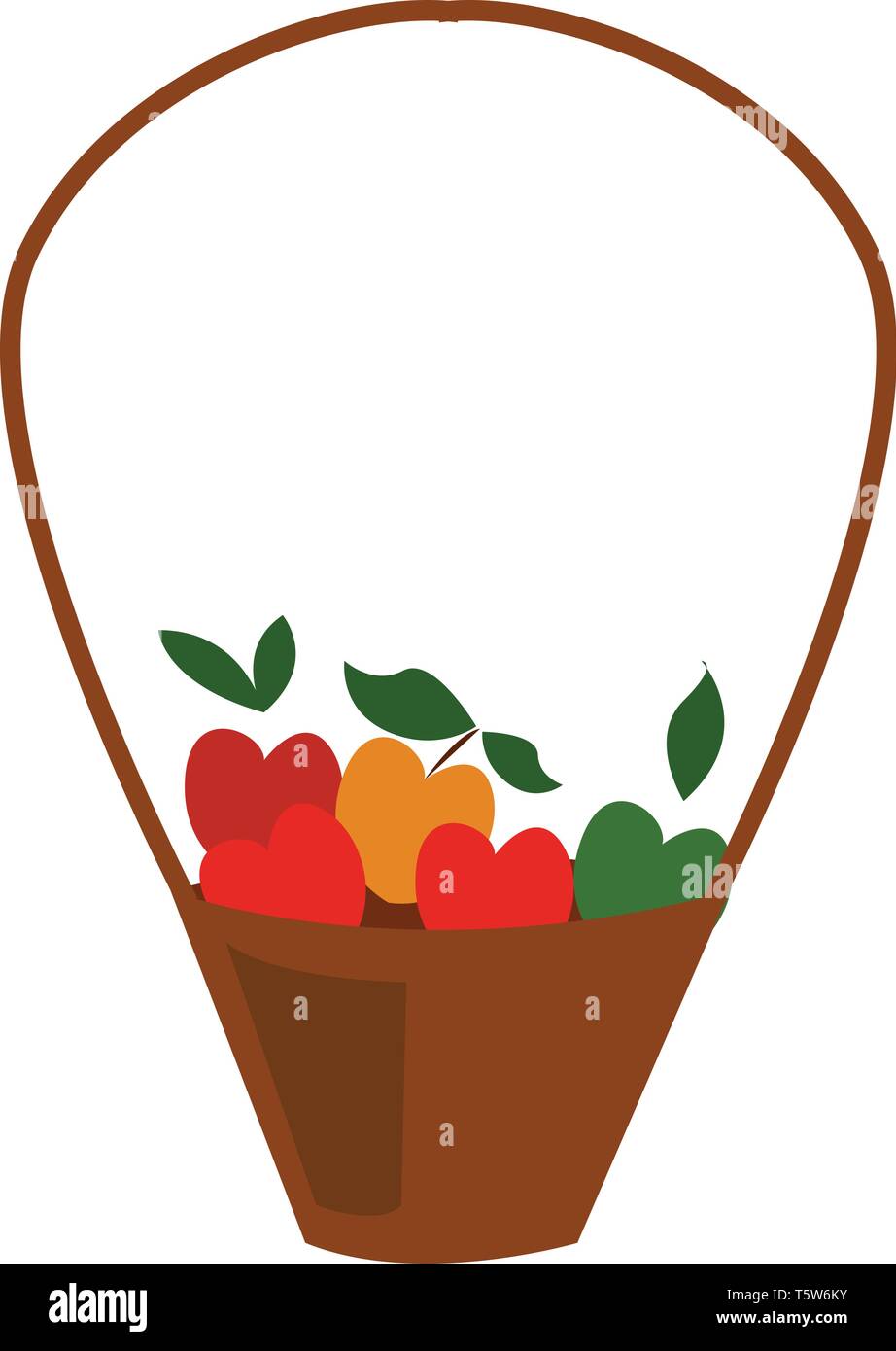 Four apples Stock Vector Images - Alamy