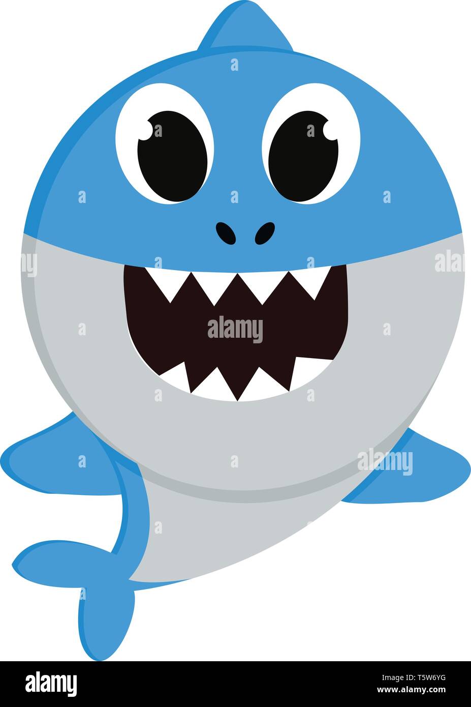 Shark teeth drawing hi-res stock photography and images - Alamy