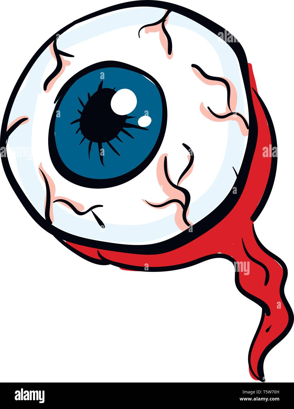 Ghost eyeball Stock Vector Images - Alamy