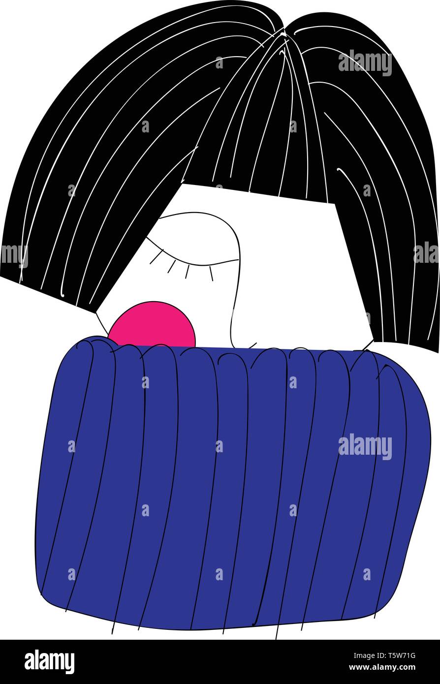 Woman partially wearing face hi-res stock photography and images - Alamy