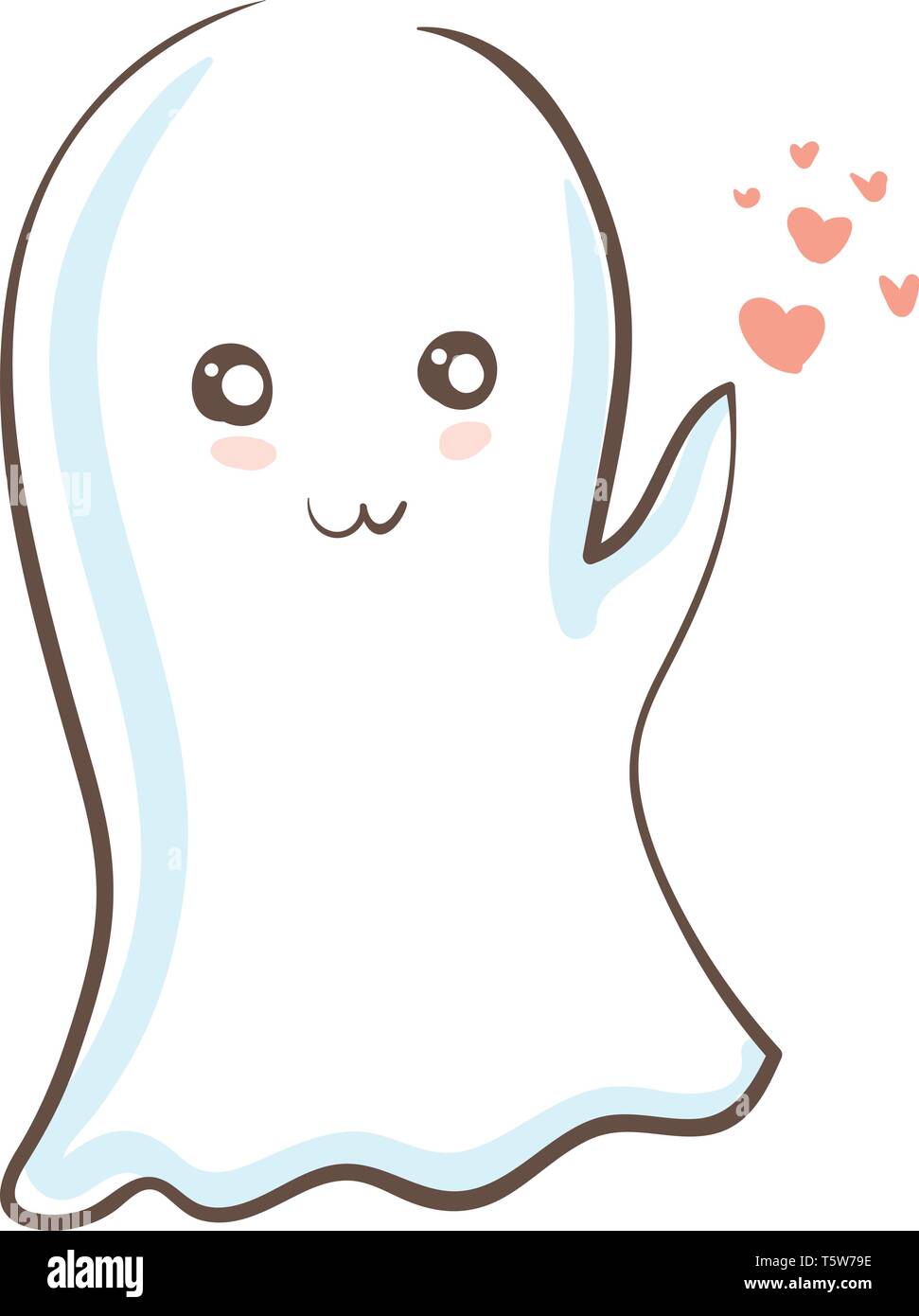 Cute Ghost Drawing
