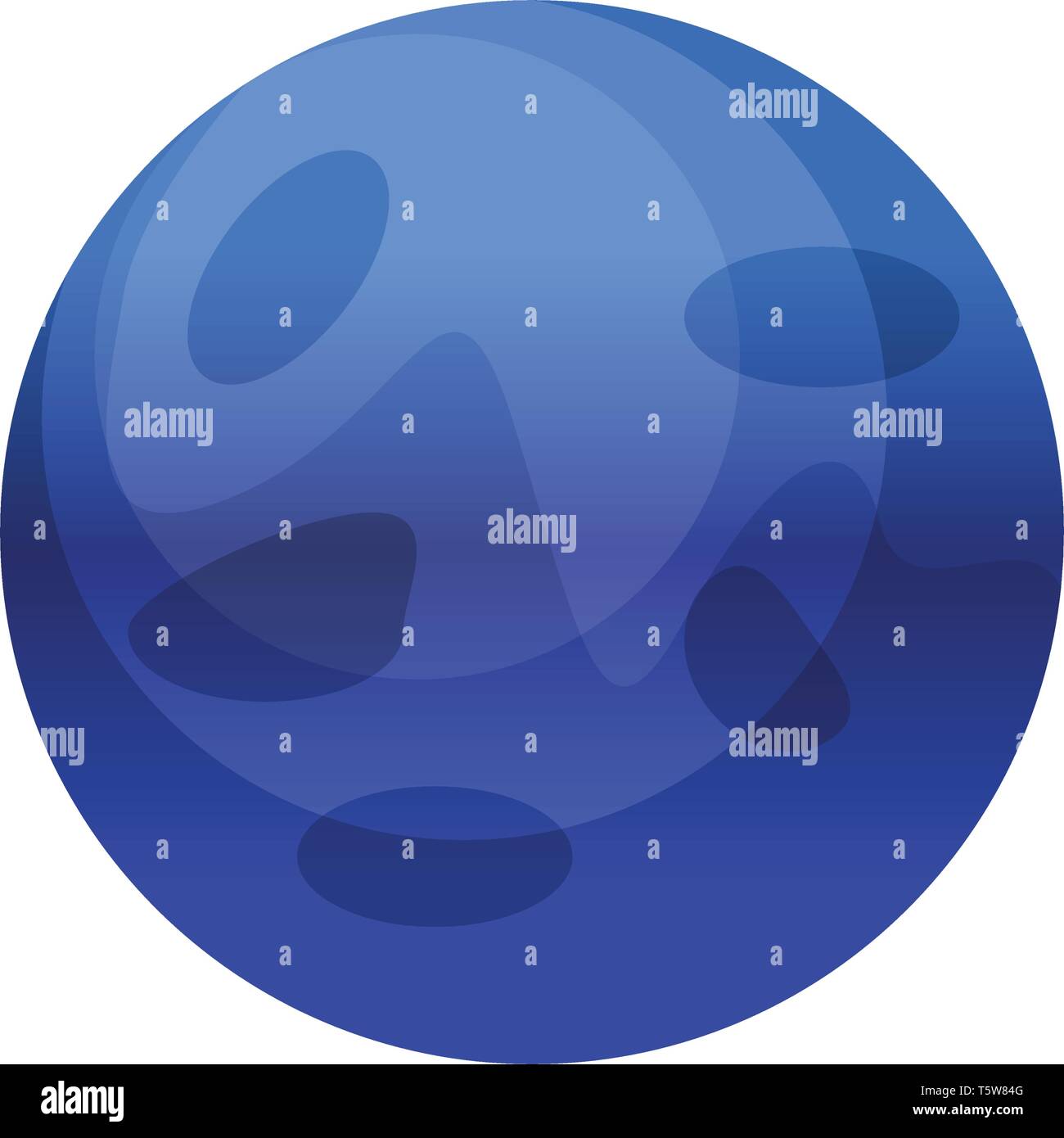 Neptune vector illustration on white background Stock Vector Image ...