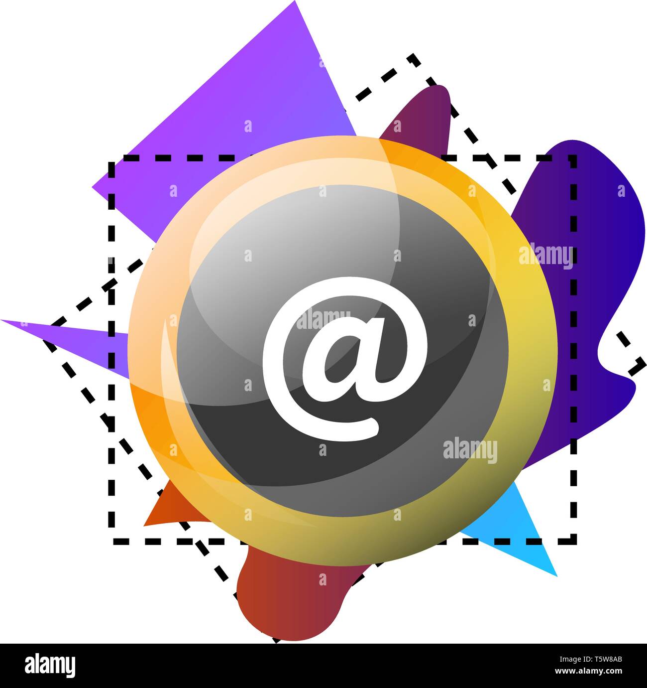 Website platform illustration Stock Vector Images - Alamy