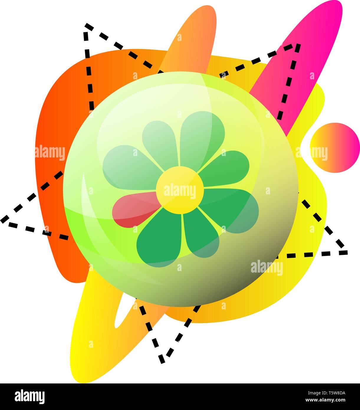 Icq app Stock Vector Images - Alamy