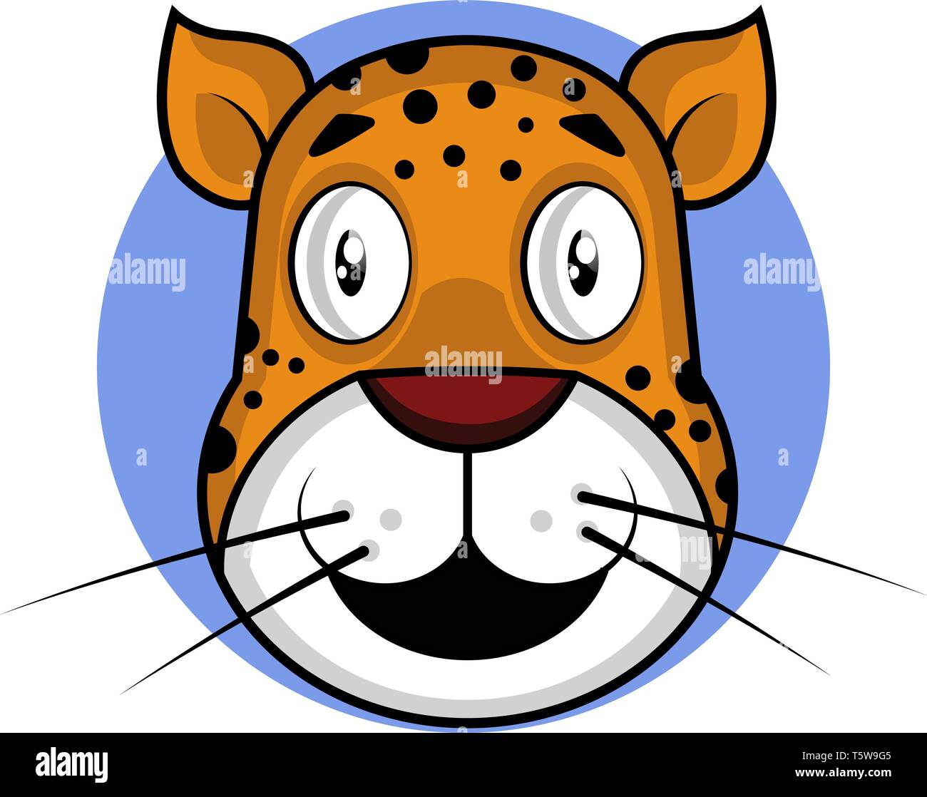 Cartoon leopard hi-res stock photography and images - Alamy