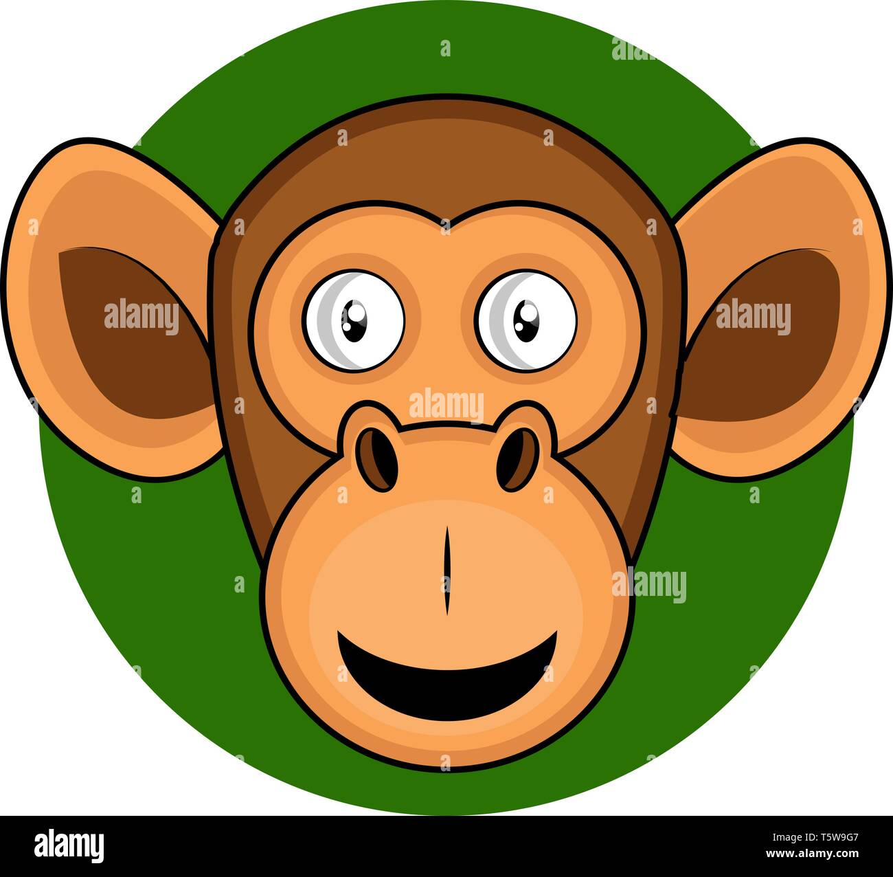 Funny moneky Stock Vector Images - Alamy