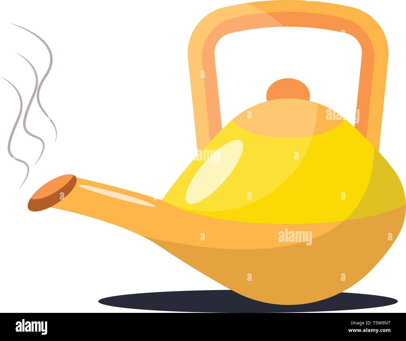 Traditional Chinese Tea KettleChinese New Year illustration vector on ...