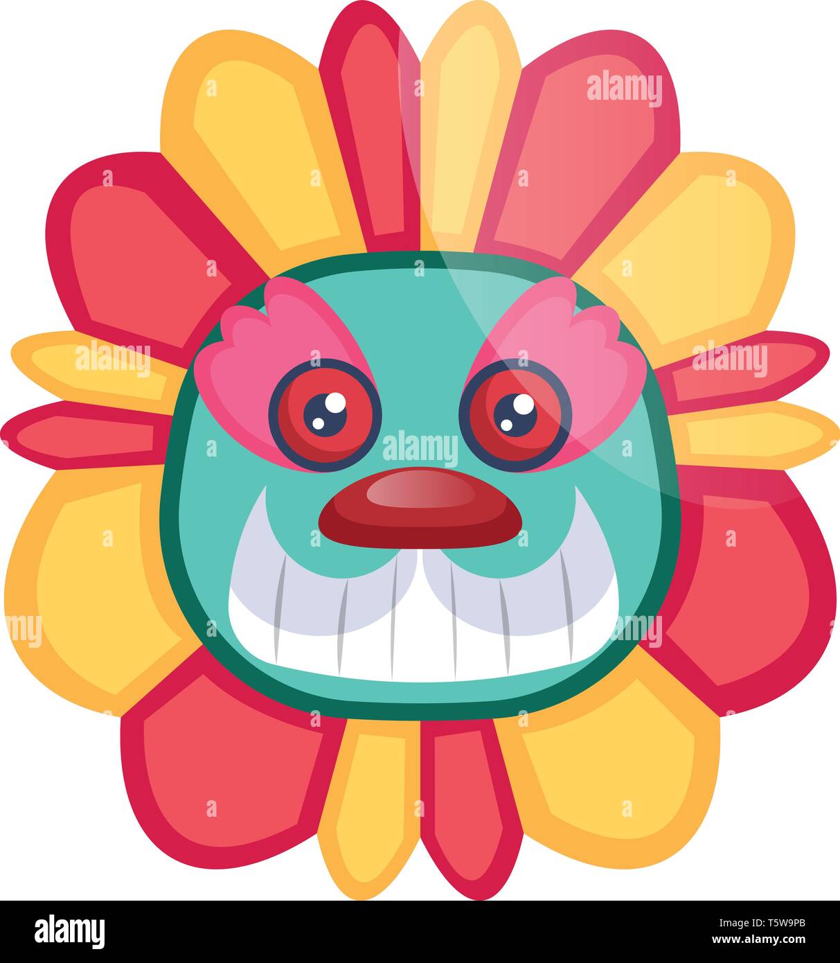 Traditional Chinese New Year dragon monster illustration vector on ...