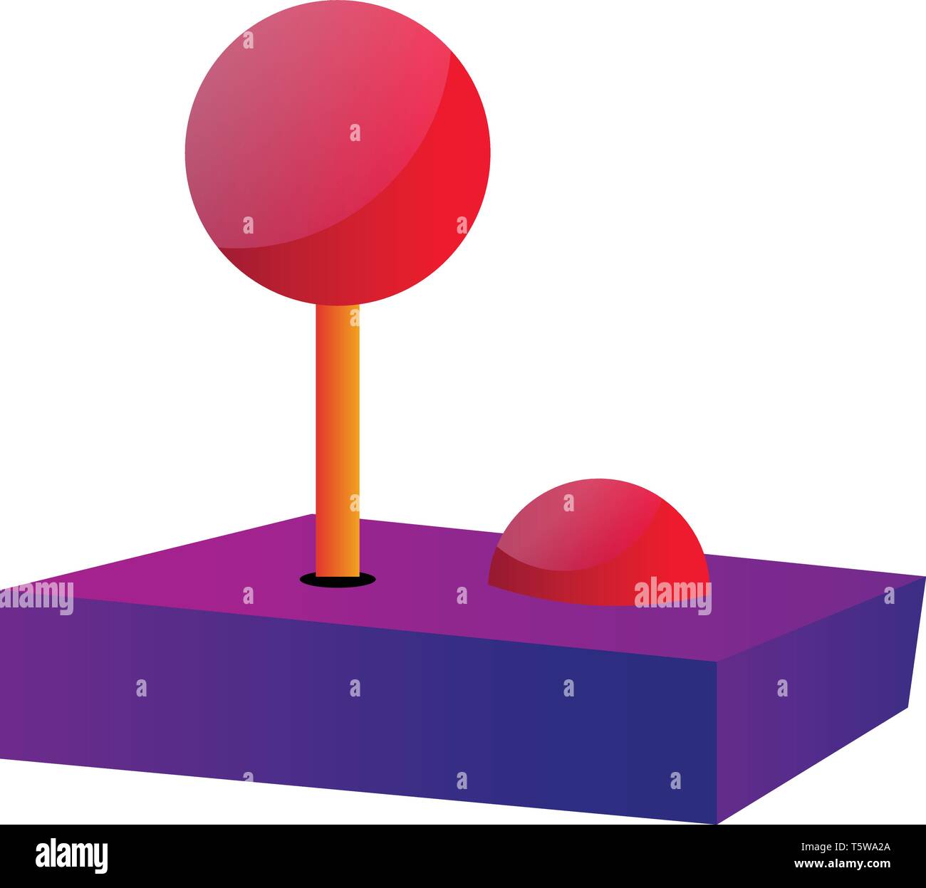 Joystick Simple High Resolution Stock Photography and Images - Alamy