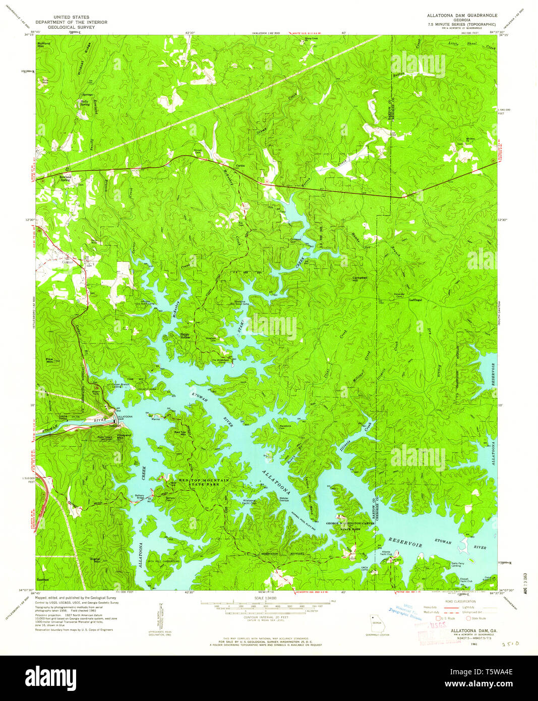 Allatoona georgia hi-res stock photography and images - Alamy