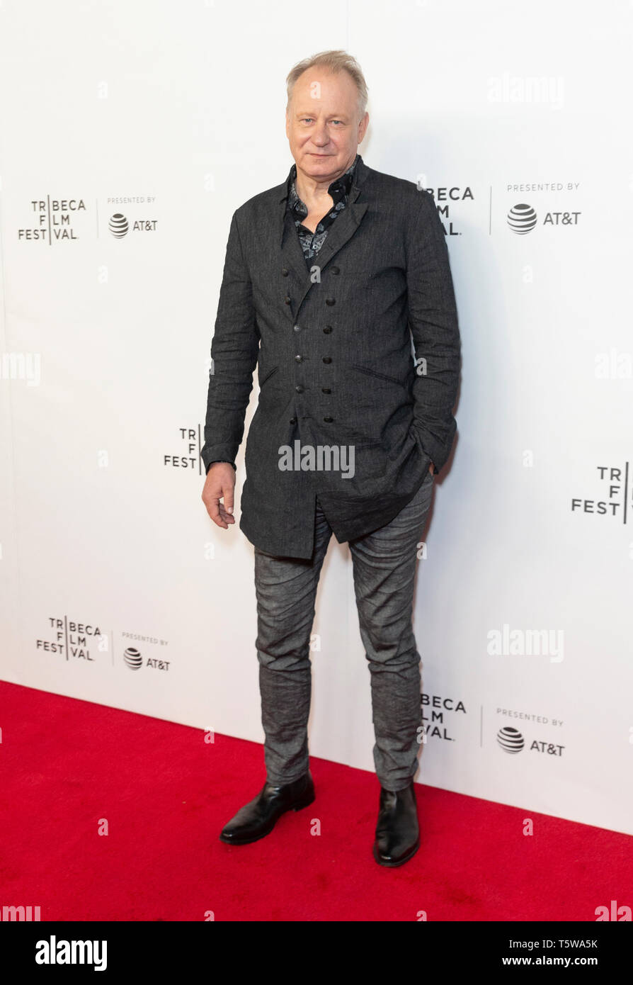 New York, NY - April 26, 2019: Stellan Skarsgard attends Tribeca TV ...