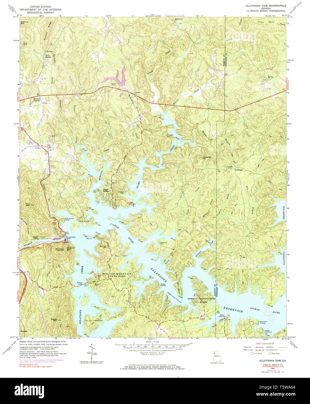 Allatoona Cut Out Stock Images & Pictures - Alamy