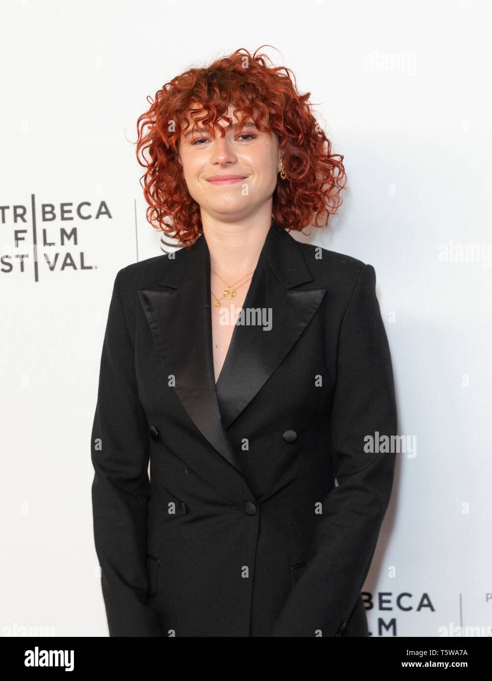 New York, NY - April 26, 2019: Jessie Buckley attends Tribeca TV ...