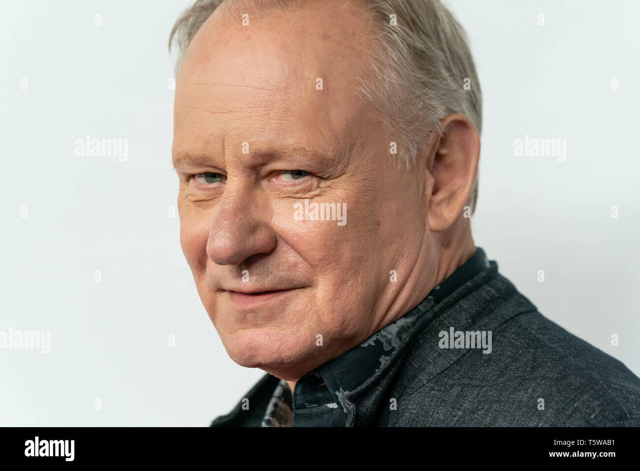 New York, NY - April 26, 2019: Stellan Skarsgard attends Tribeca TV ...