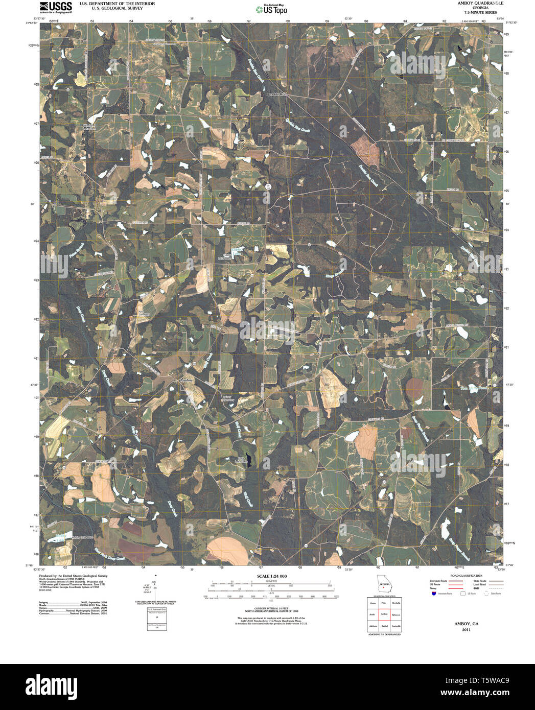 Amboy Map High Resolution Stock Photography and Images - Alamy