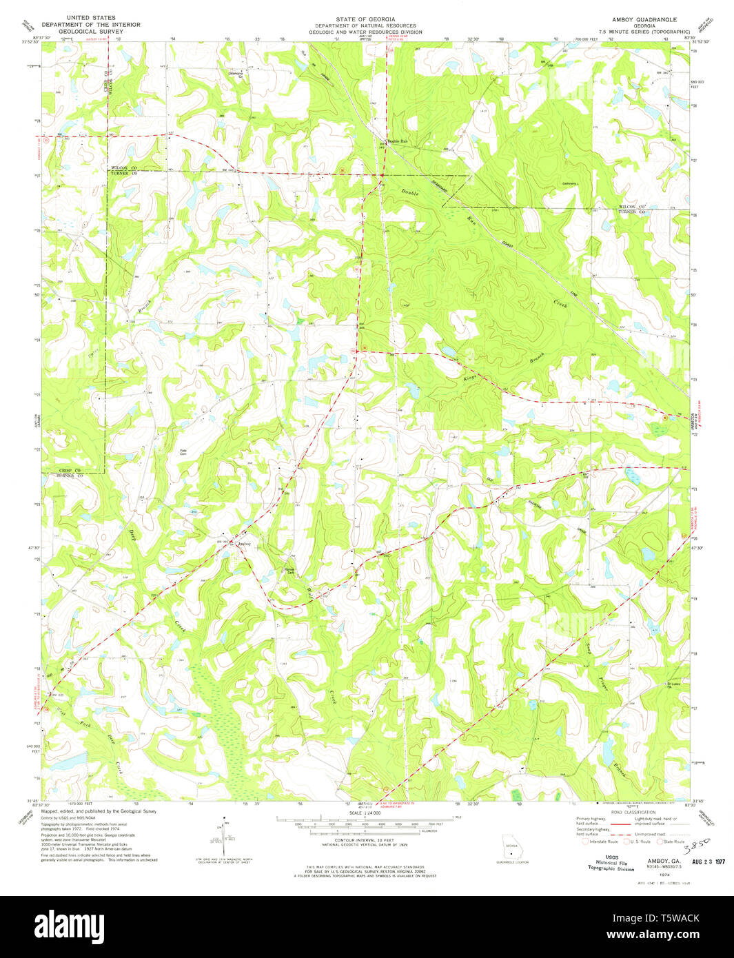 Amboy map hi-res stock photography and images - Alamy