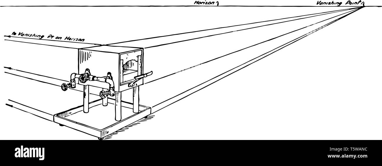 Perspective Outline of Object is using a picture plane to create a ...