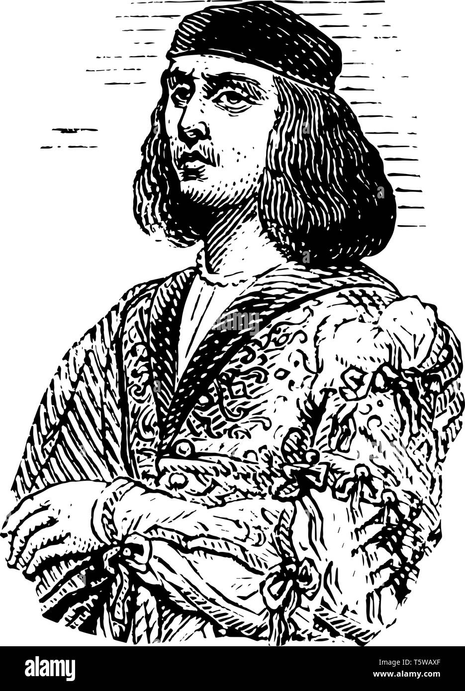 Italian renaissance painter Stock Vector Images - Alamy