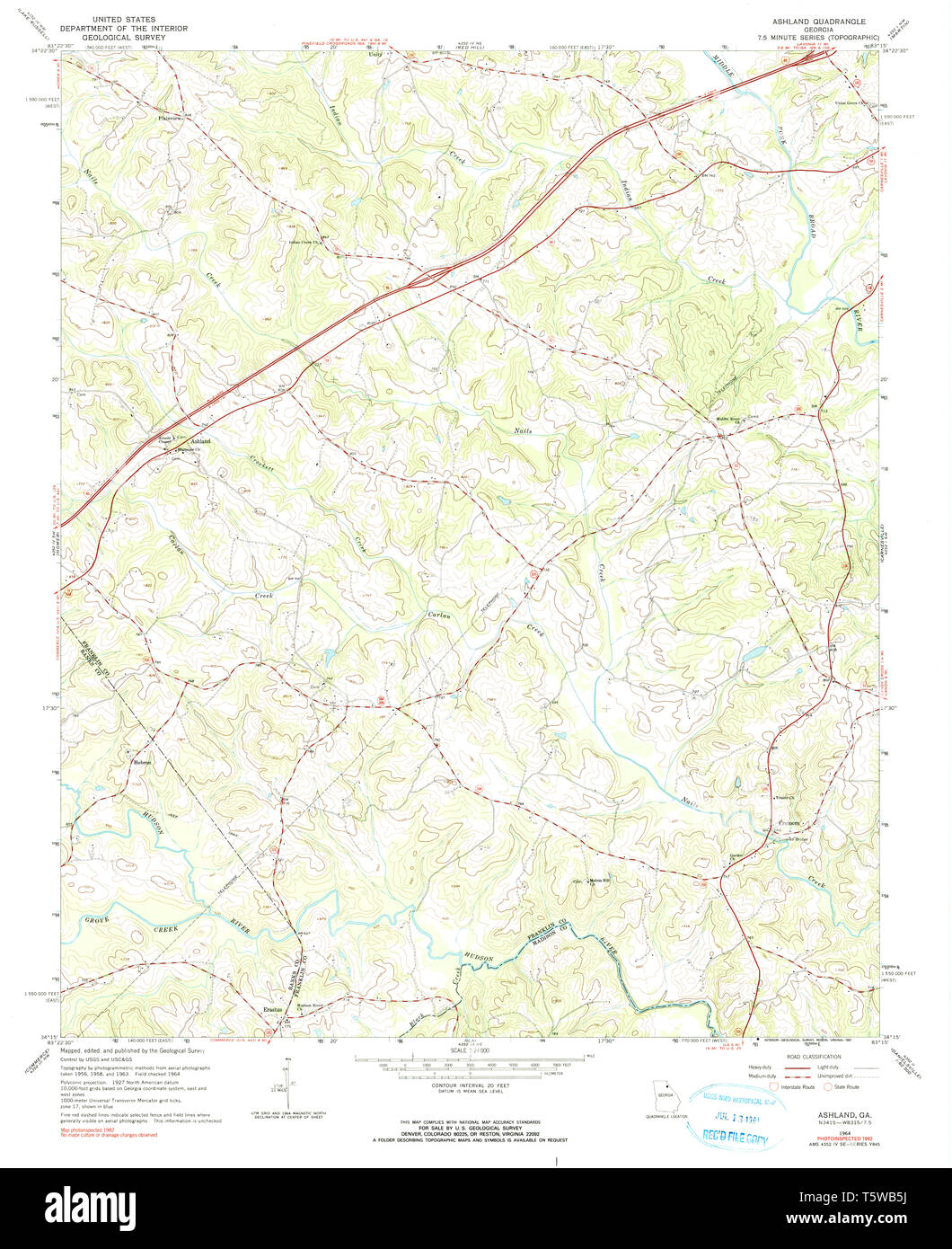 Map of ashland Cut Out Stock Images & Pictures - Alamy