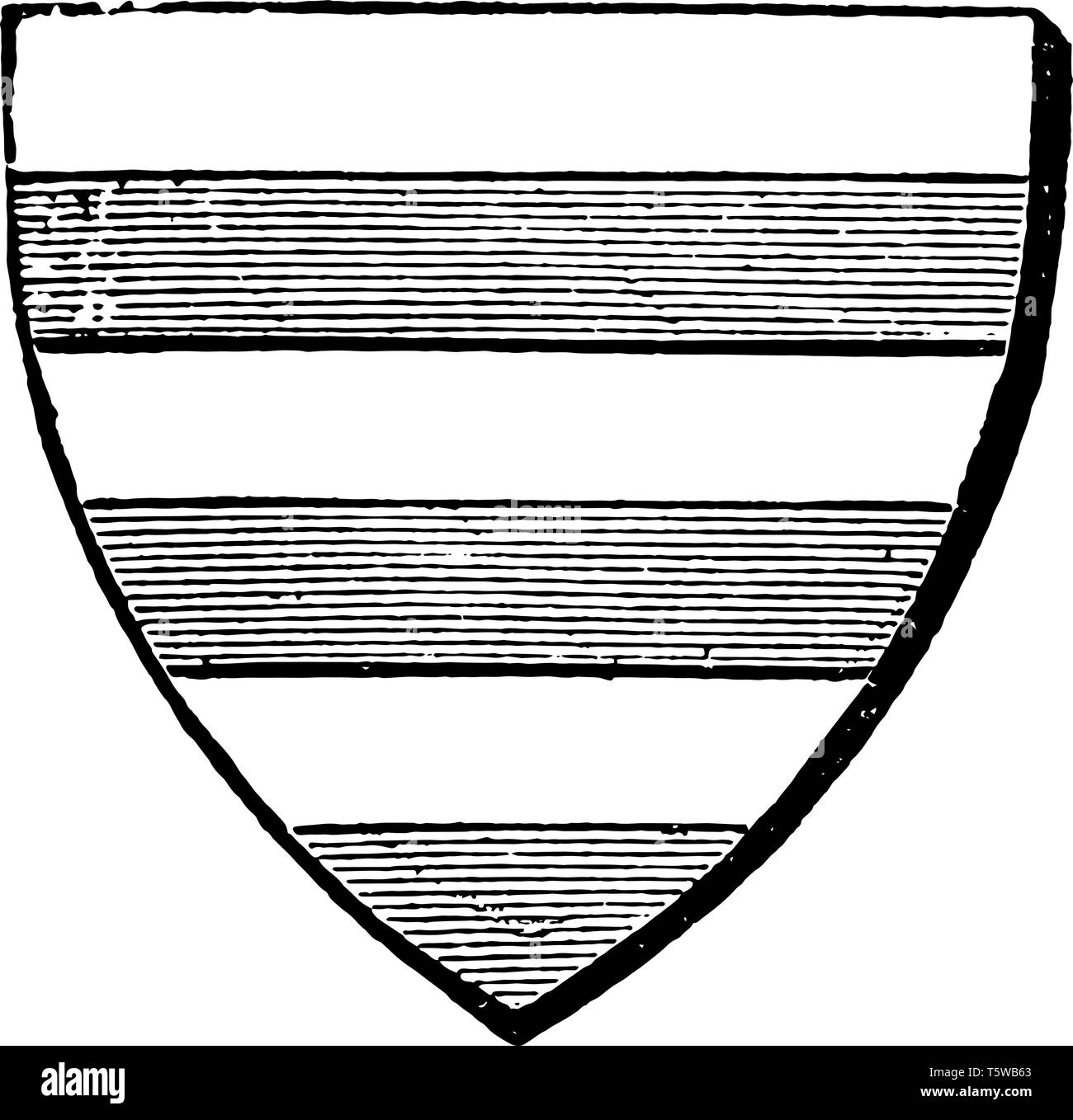 Barry Bendy are Formed by lines drawn horizontally vintage line drawing ...