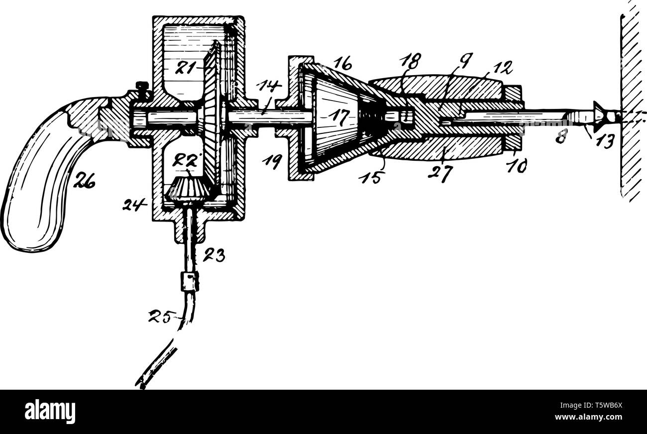 This illustration represents Power Tool which is driven by an ...