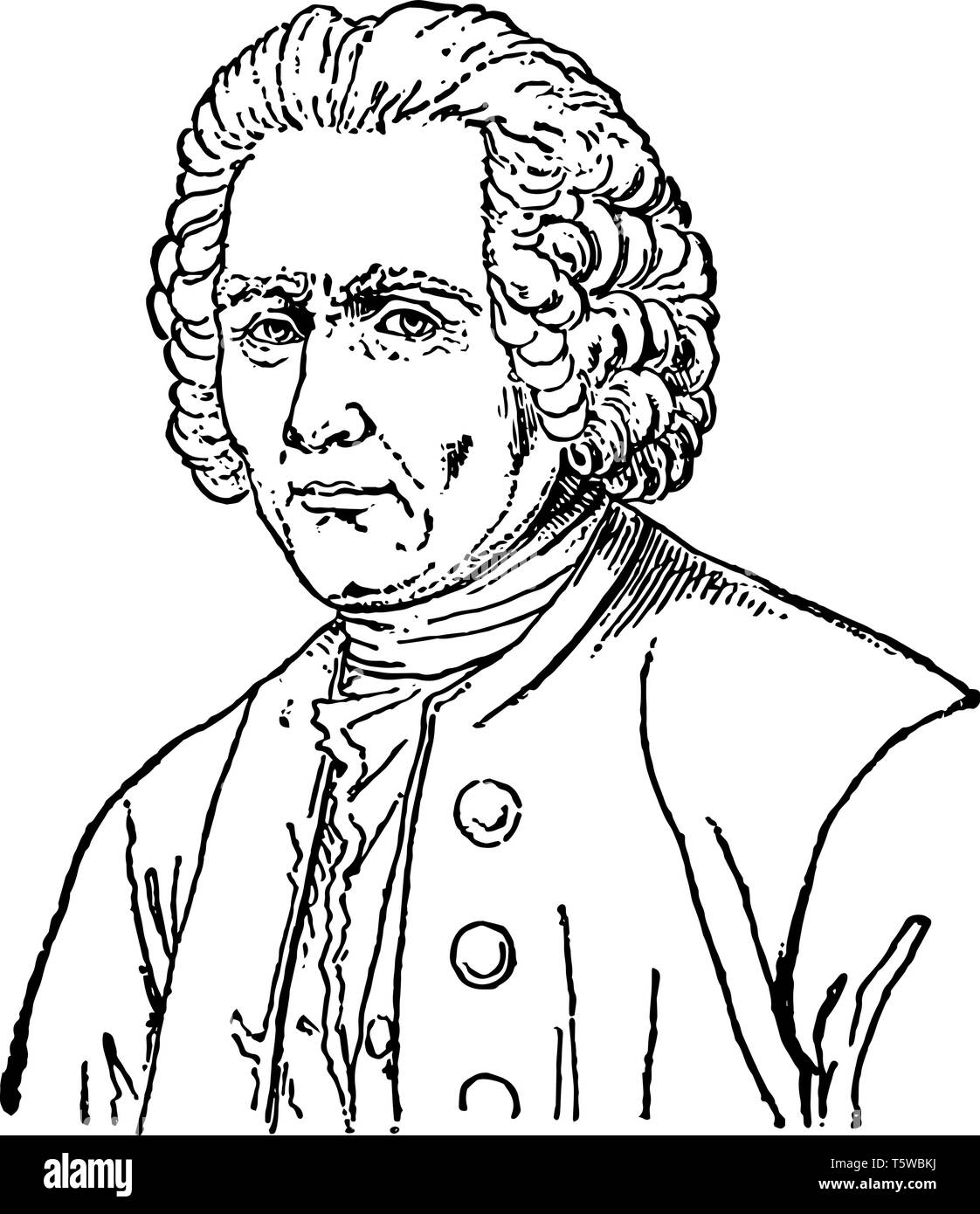 Jean-Jacques Rousseau, 1712-1778, he was a philosopher, writer, and ...