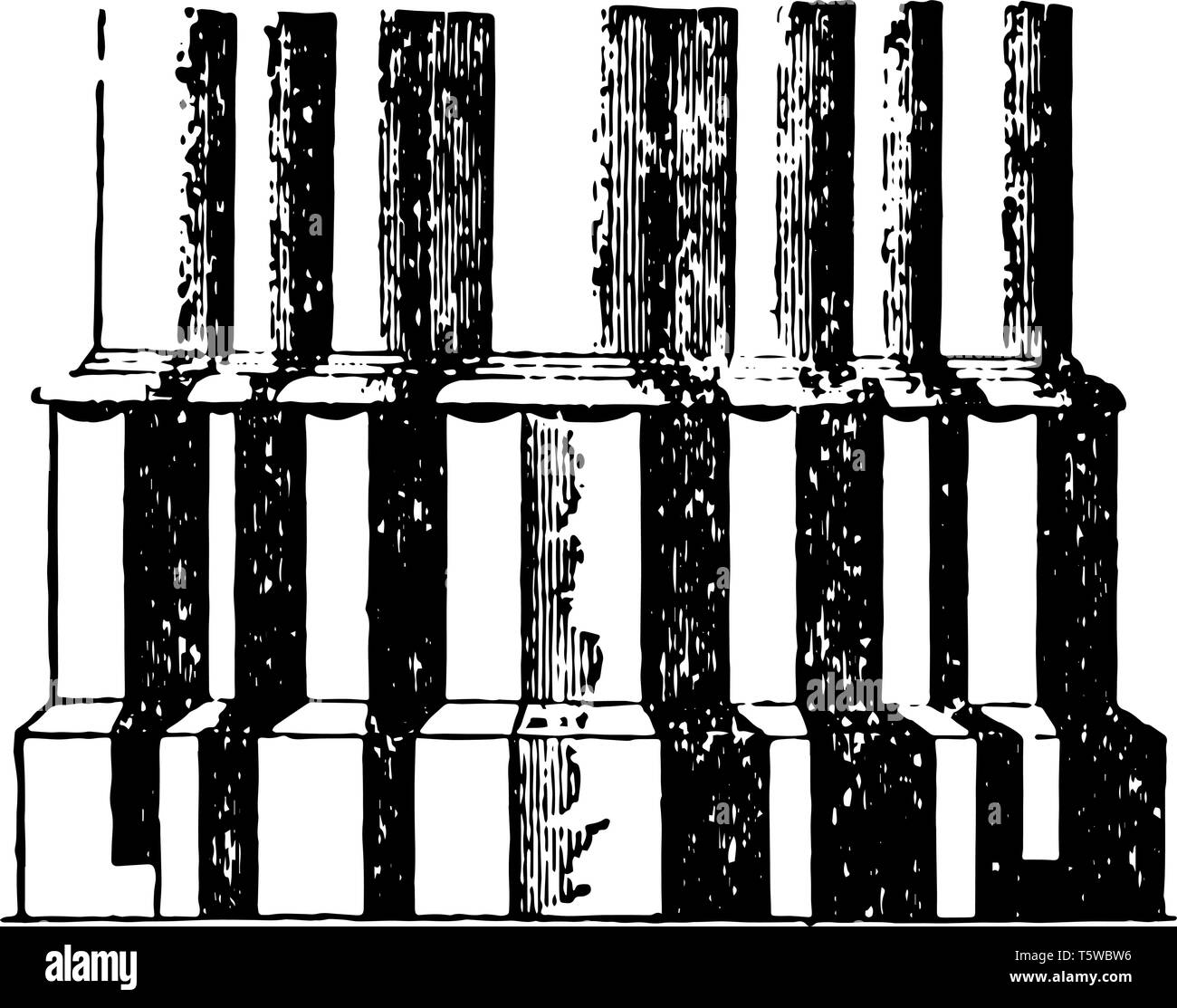 Base Early type gothic column Halberstadt Rouen France Roman Base ...